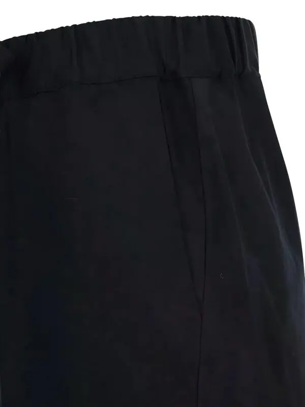 SEMICOUTURE Drawstring Trousers - Black