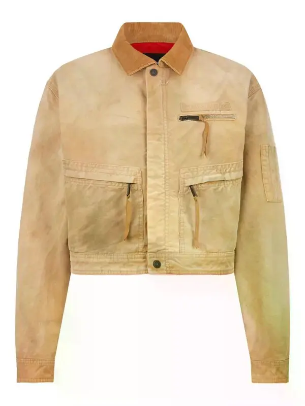 Dsquared2 Garment-dyed Bomber Jacket
