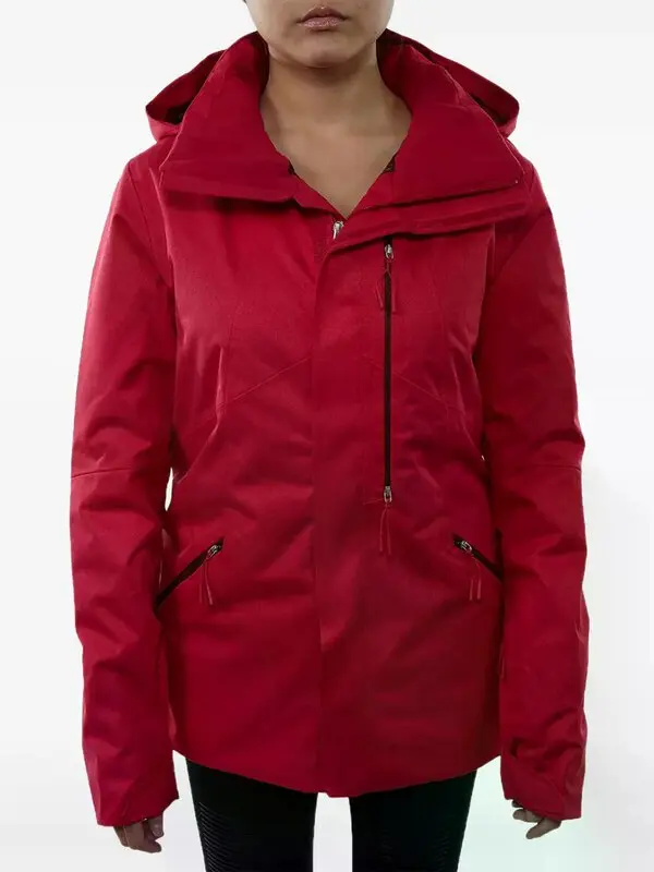 The North Face Gatekeeper Hooded Puffer Jacket - Red