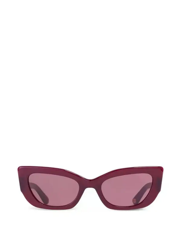 GANNI X Ace & Tate Sadie Sunglasses - Red
