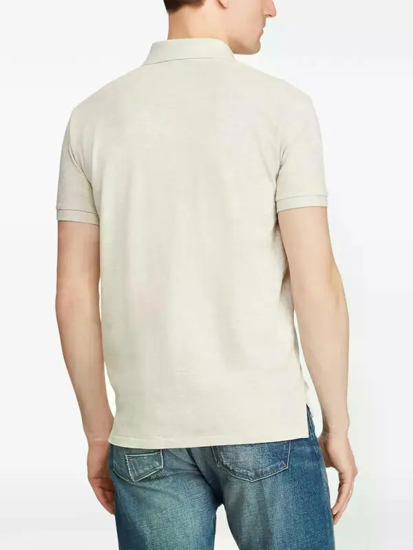 Polo Ralph Lauren Logo-embroidery Polo Shirt - Grey