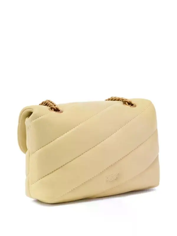 Pinko Love Puff Quilted Shoulder Bag - Neutrals