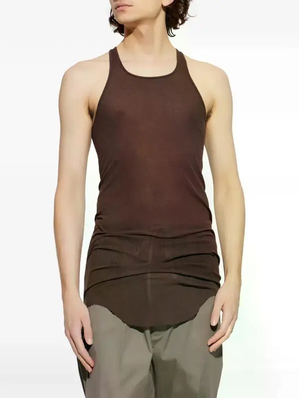 Rick Owens Ribbed Tank Top