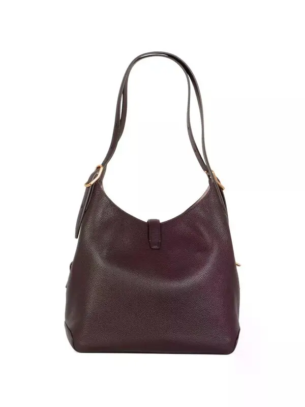 Kate Spade New York Large Deco Textured Buckle Shoulder Bag - Brown