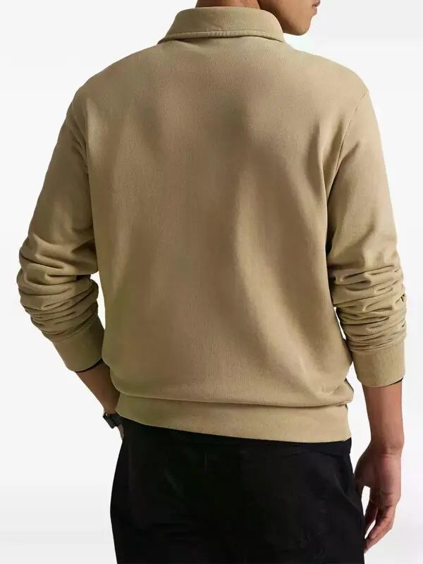 Polo Ralph Lauren Zip Chest-pocket Polo Shirt - Neutrals