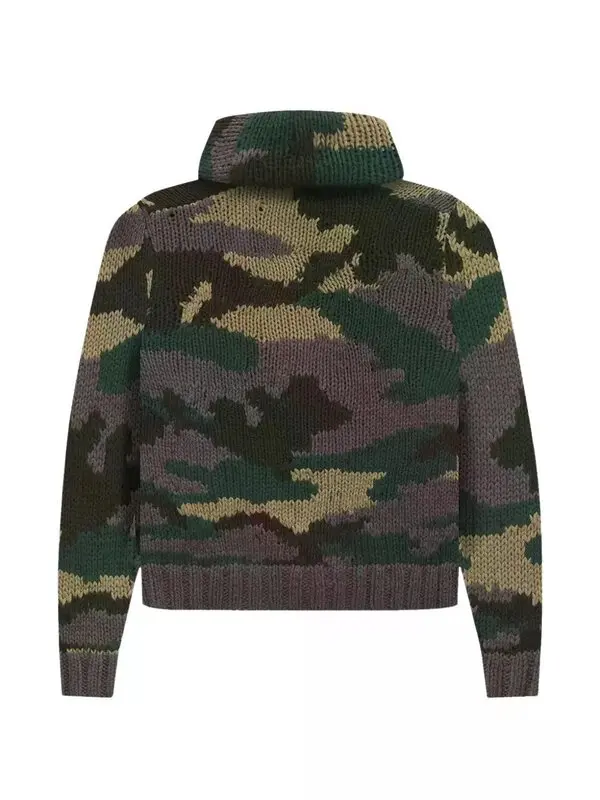 Rhude Camouflage Cardigan