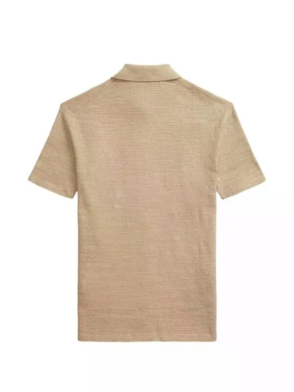 Polo Ralph Lauren Button-fastening Textured Shirt - Neutrals