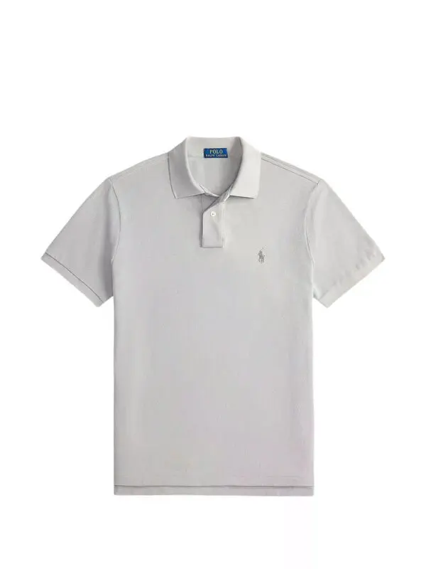 Polo Ralph Lauren Logo Short-sleeve Polo Shirt - Grey