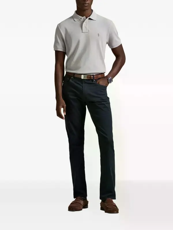 Polo Ralph Lauren Logo Short-sleeve Polo Shirt - Grey