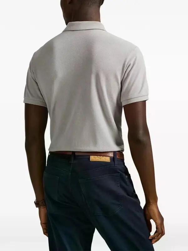 Polo Ralph Lauren Logo Short-sleeve Polo Shirt - Grey
