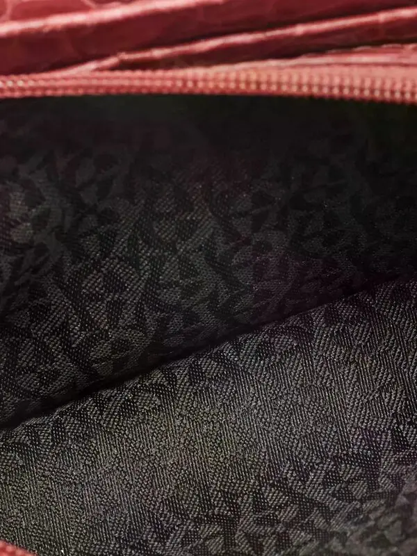 AIGNER Croc-embossed Leather Wallet