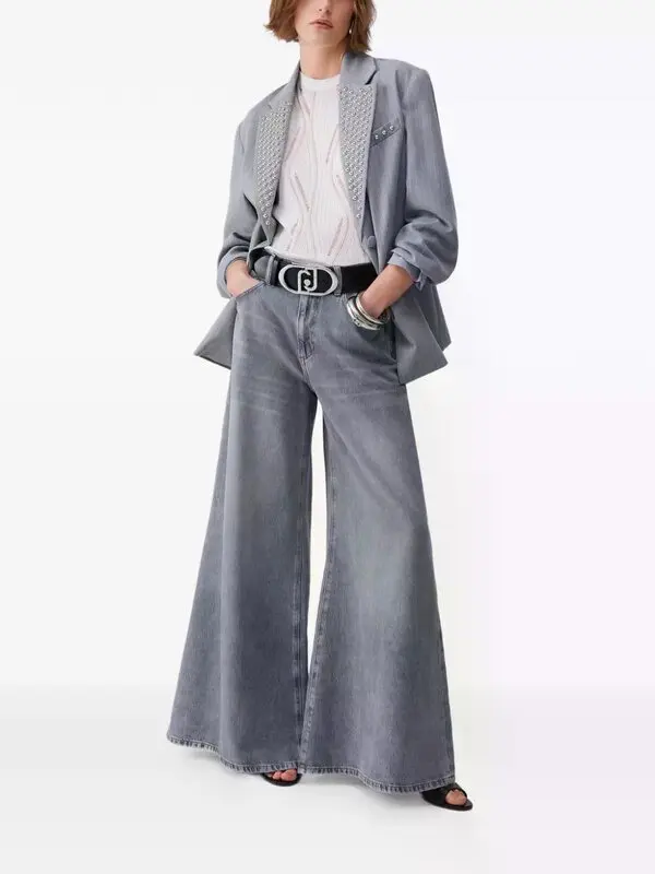 Liu Jo High-rise Flared Jeans - Grey