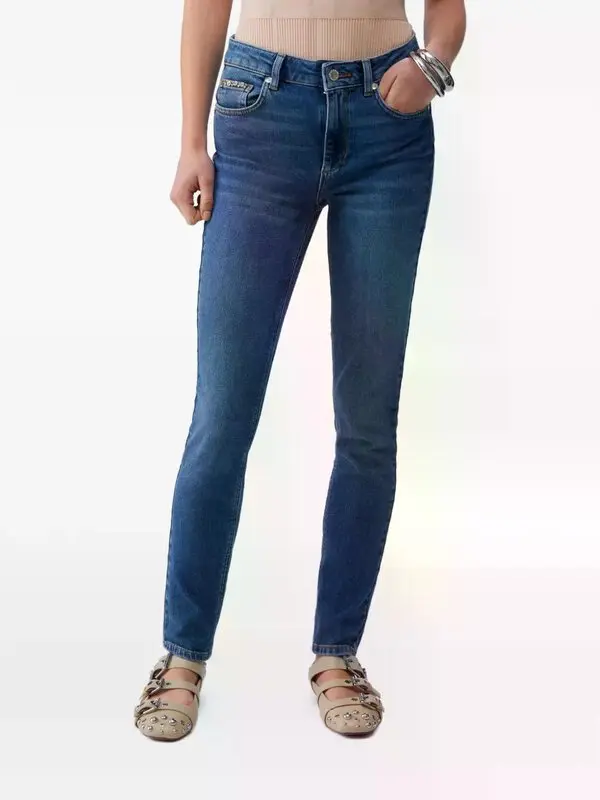 Liu Jo High-rise Five-pocket Jeans