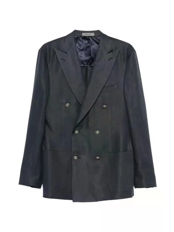 Corneliani Double-breasted Pocket Blazer