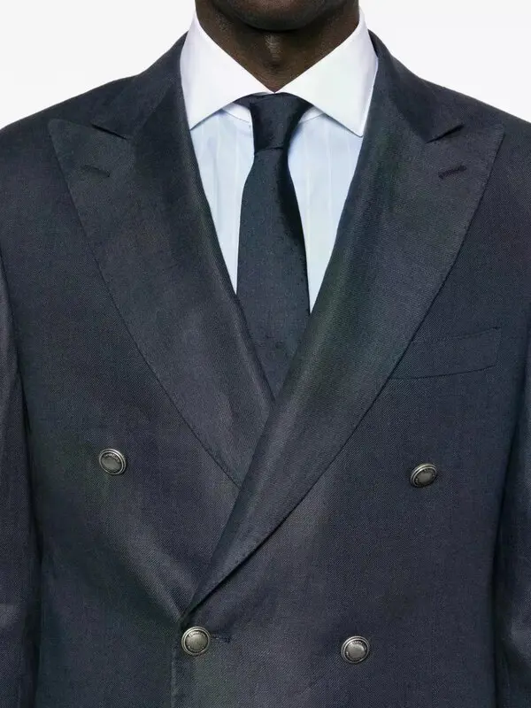 Corneliani Double-breasted Pocket Blazer