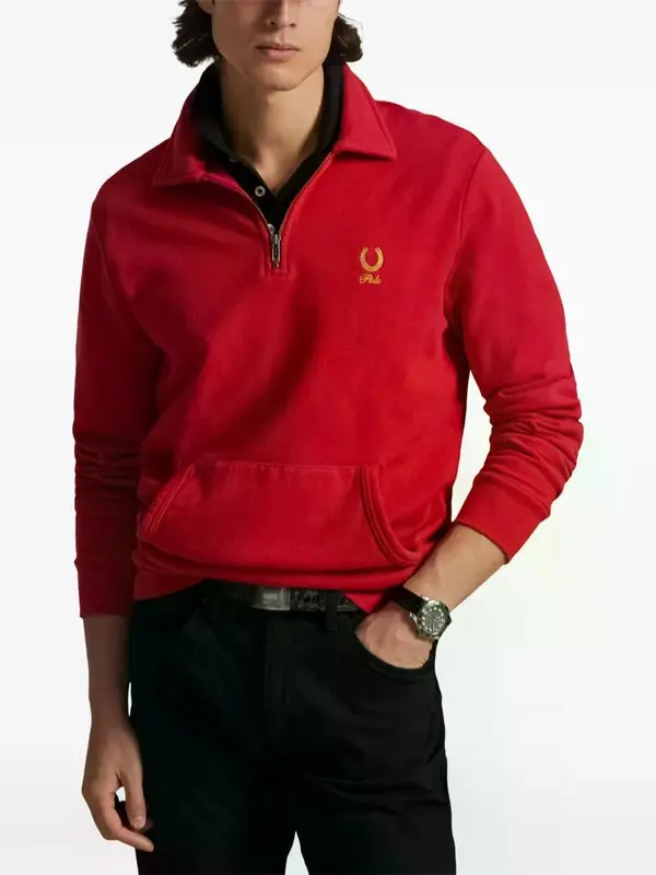 Polo Ralph Lauren Zip Pocket Polo Shirt - Red