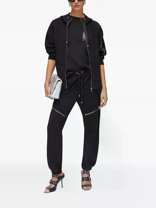 Liu Jo Zip-fastening Hooded Jacket - Black