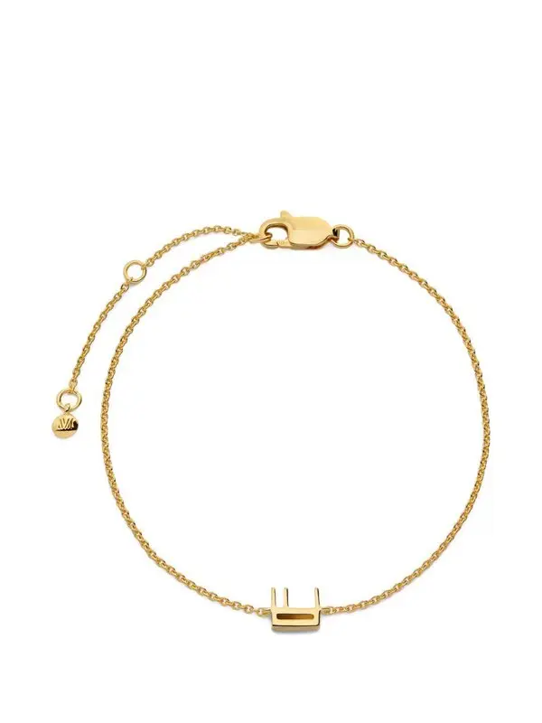 Monica Vinader Initial Chain Bracelet - Gold