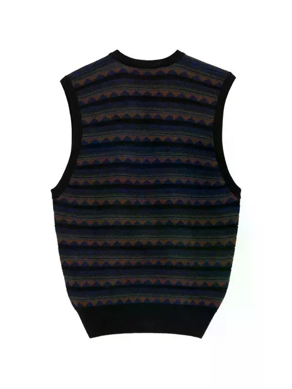 LEMAIRE Patterned V-neck Vest
