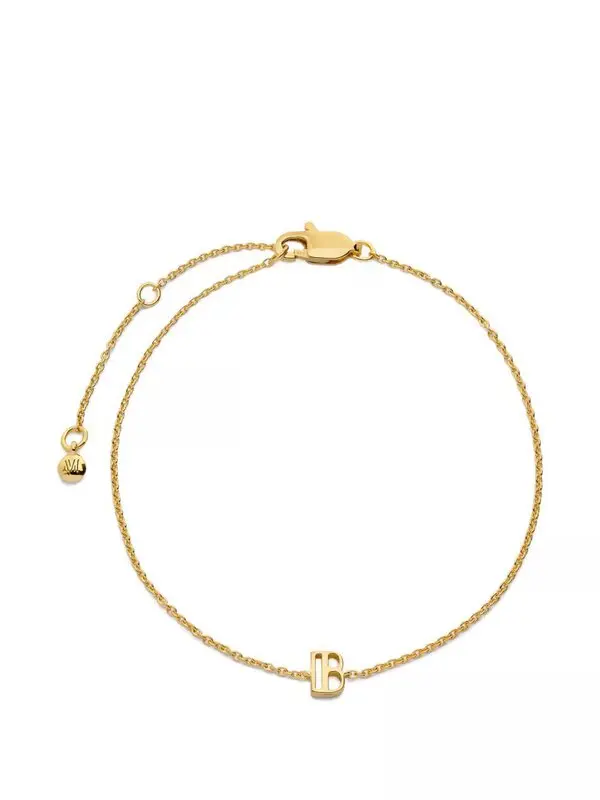 Monica Vinader Initial Chain Bracelet - Gold