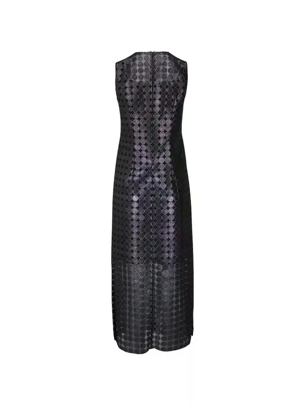 black onyx dresses Onyx Sheer Sequin and Velvet Gown- Black – Moda Glam Boutique main image 1