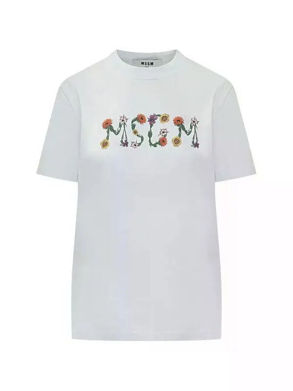 MSGM Floral T-shirt