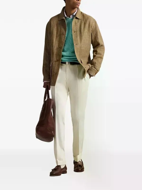 Polo Ralph Lauren Checked Front-pockets Jacket