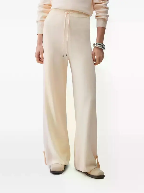 Liu Jo Drawstring-waistband Knit Track Pants