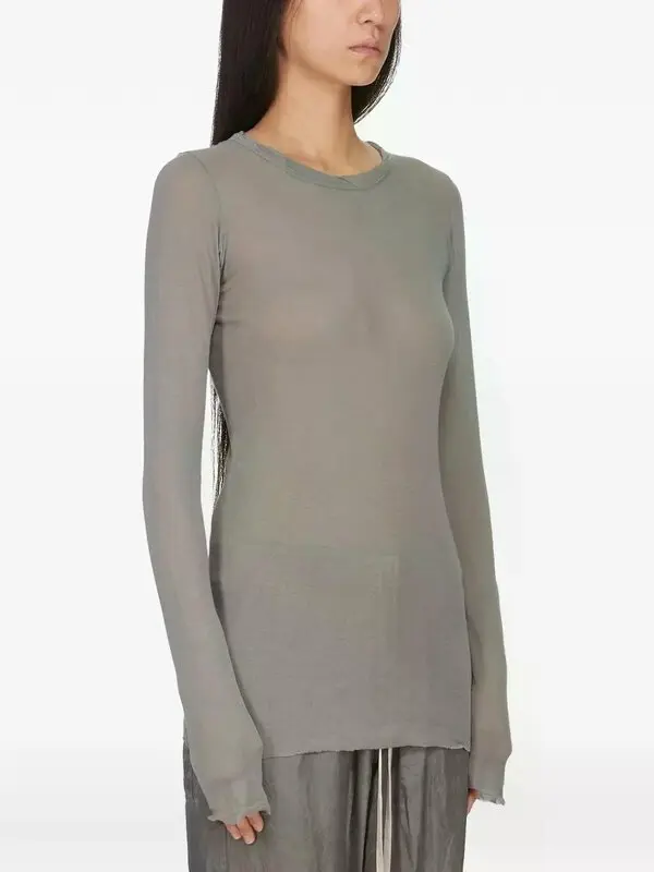 Rick Owens Long-sleeved T-shirt - Gray