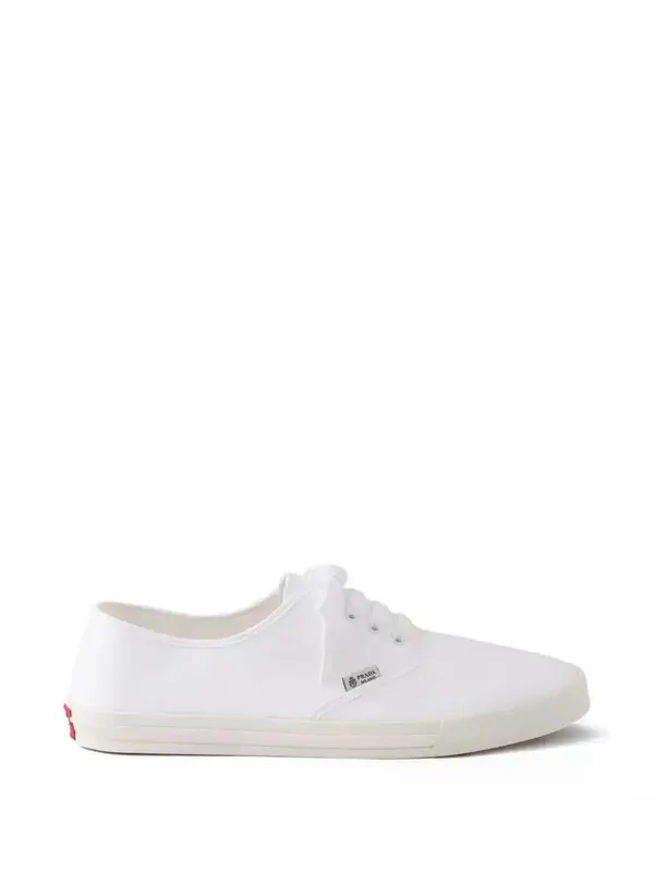 Prada Lace-up Sneakers - White