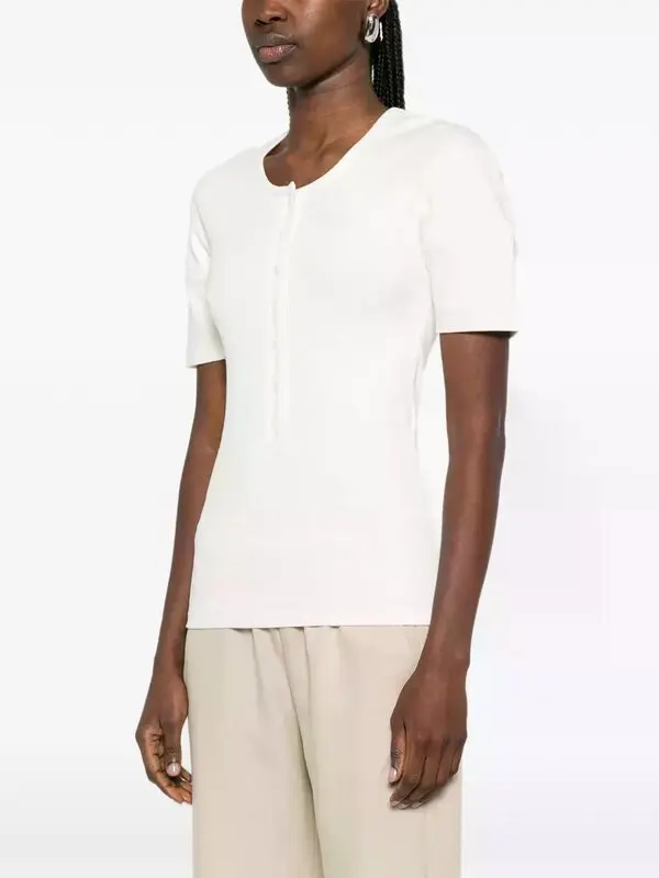 LEMAIRE Henley Fitted Top