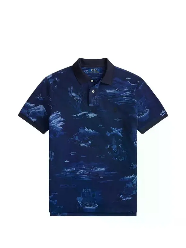Polo Ralph Lauren Patterned Polo Shirt
