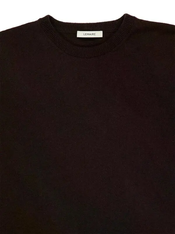 LEMAIRE Crew-neck Sweater - Brown
