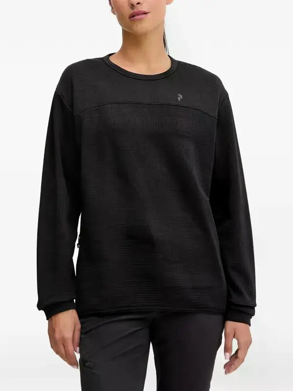 PEAK PERFORMANCE Textured Long-sleeve Sweatshirt