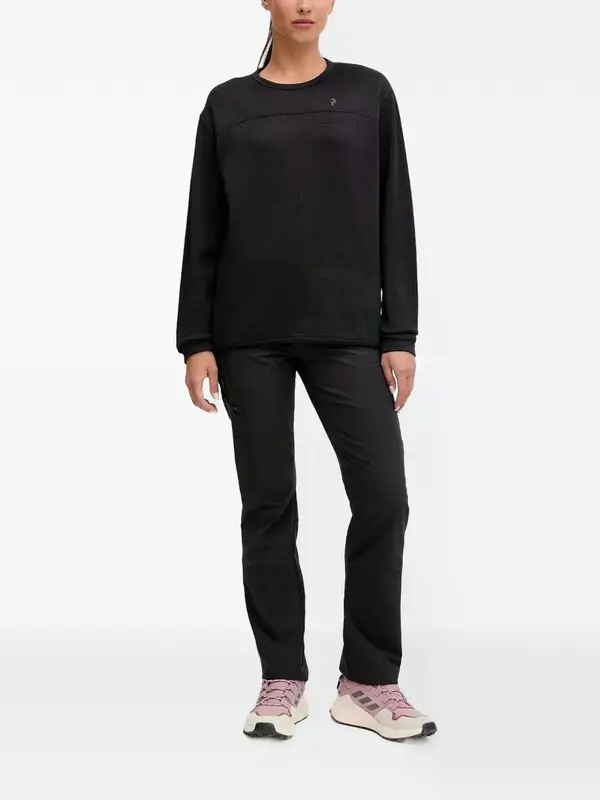 PEAK PERFORMANCE Textured Long-sleeve Sweatshirt