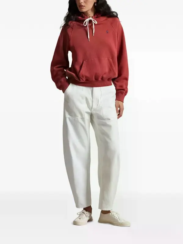 Polo Ralph Lauren Logo-detail Hoodie - Red
