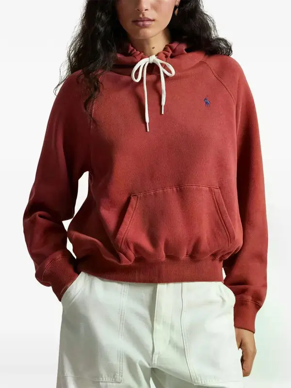 Polo Ralph Lauren Logo-detail Hoodie - Red