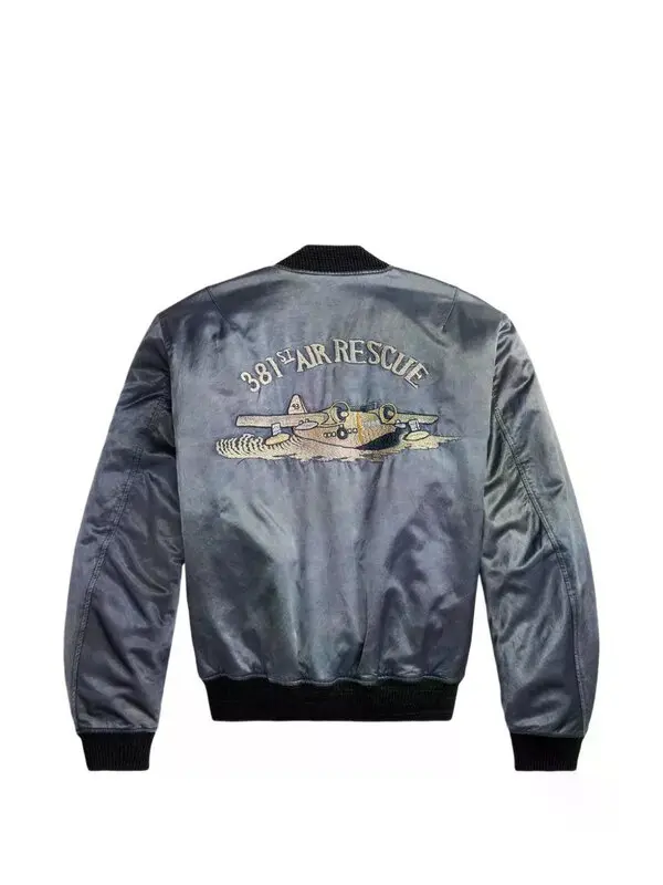 Ralph Lauren Airplane-embroidered Bomber Jacket