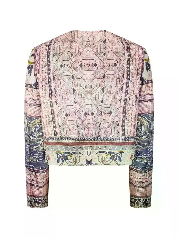 HUI HUI Geometric-print Jacket