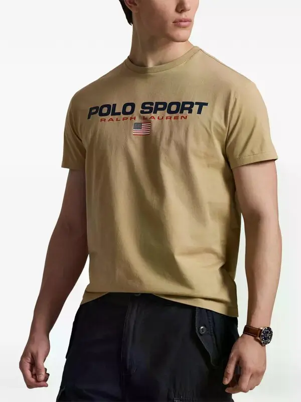 Polo Ralph Lauren Logo-print T-shirt - Neutrals
