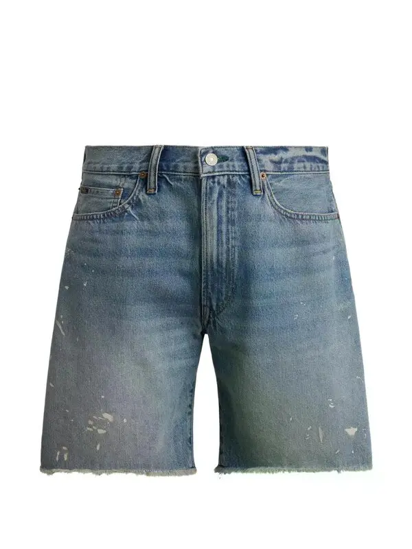 Polo Ralph Lauren Classic Fit Distressed Denim Shorts
