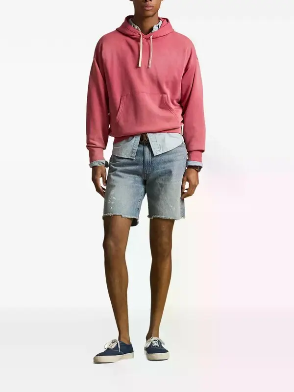 Polo Ralph Lauren Classic Fit Distressed Denim Shorts