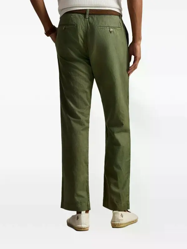 Polo Ralph Lauren Embroidered Logo Chino Pants - Green