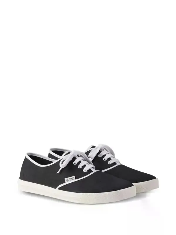 Prada Lace-up Sneakers - Black