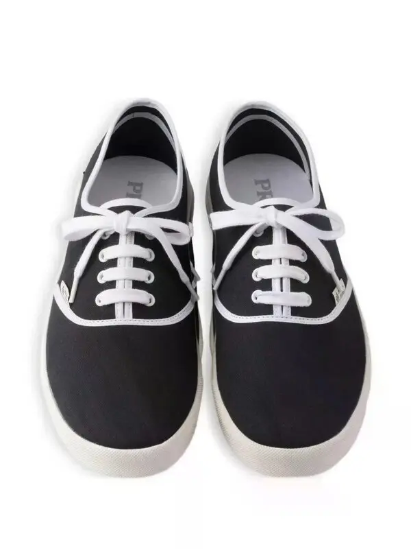 Prada Lace-up Sneakers - Black