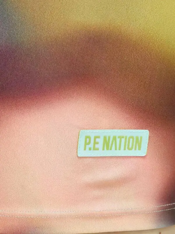 P.E Nation Printed Panelled Shorts