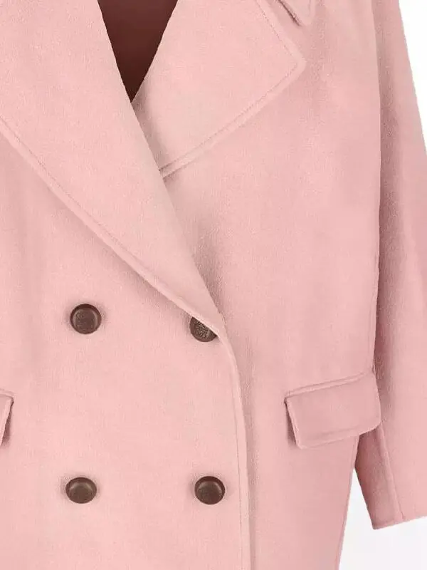 Loewe Double-breasted Wool Coat