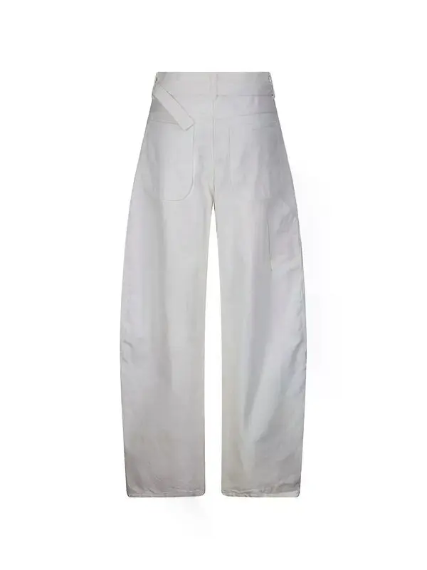 Sacai Belted Denim Trousers