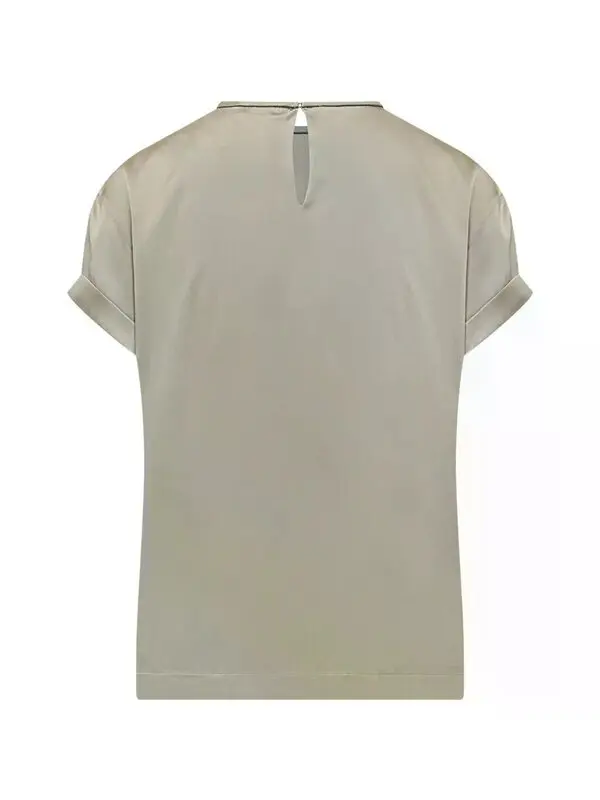 Brunello Cucinelli Rolled-sleeve T-shirt
