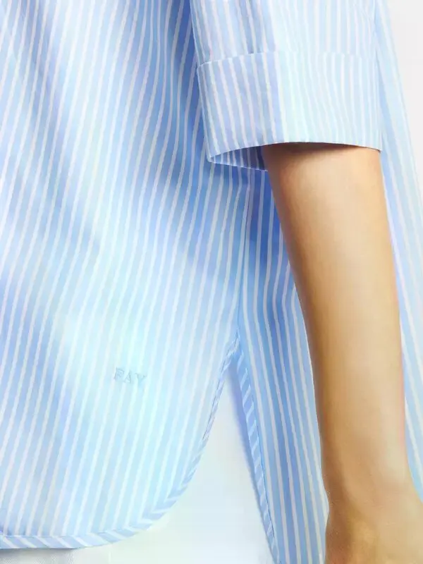 FAY Striped Shirt - Blue
